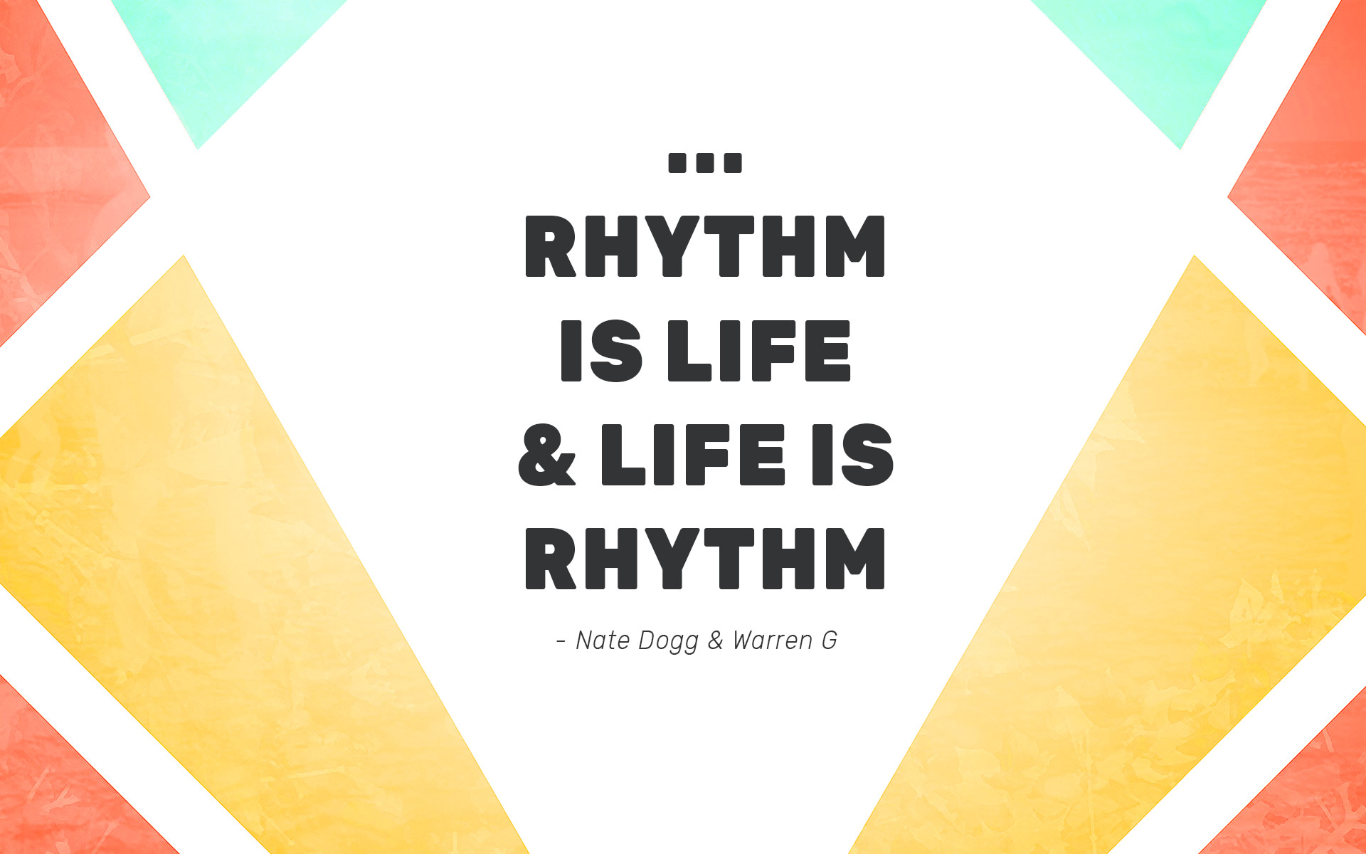 A Rhythmic Day - Be Rhythmic